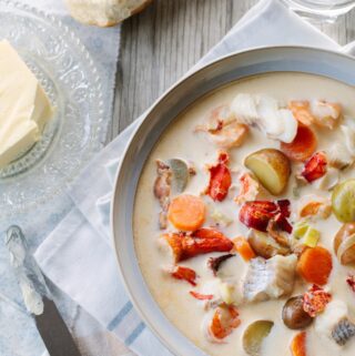 Nova Scotia Seafood Chowder - Kelly Neil